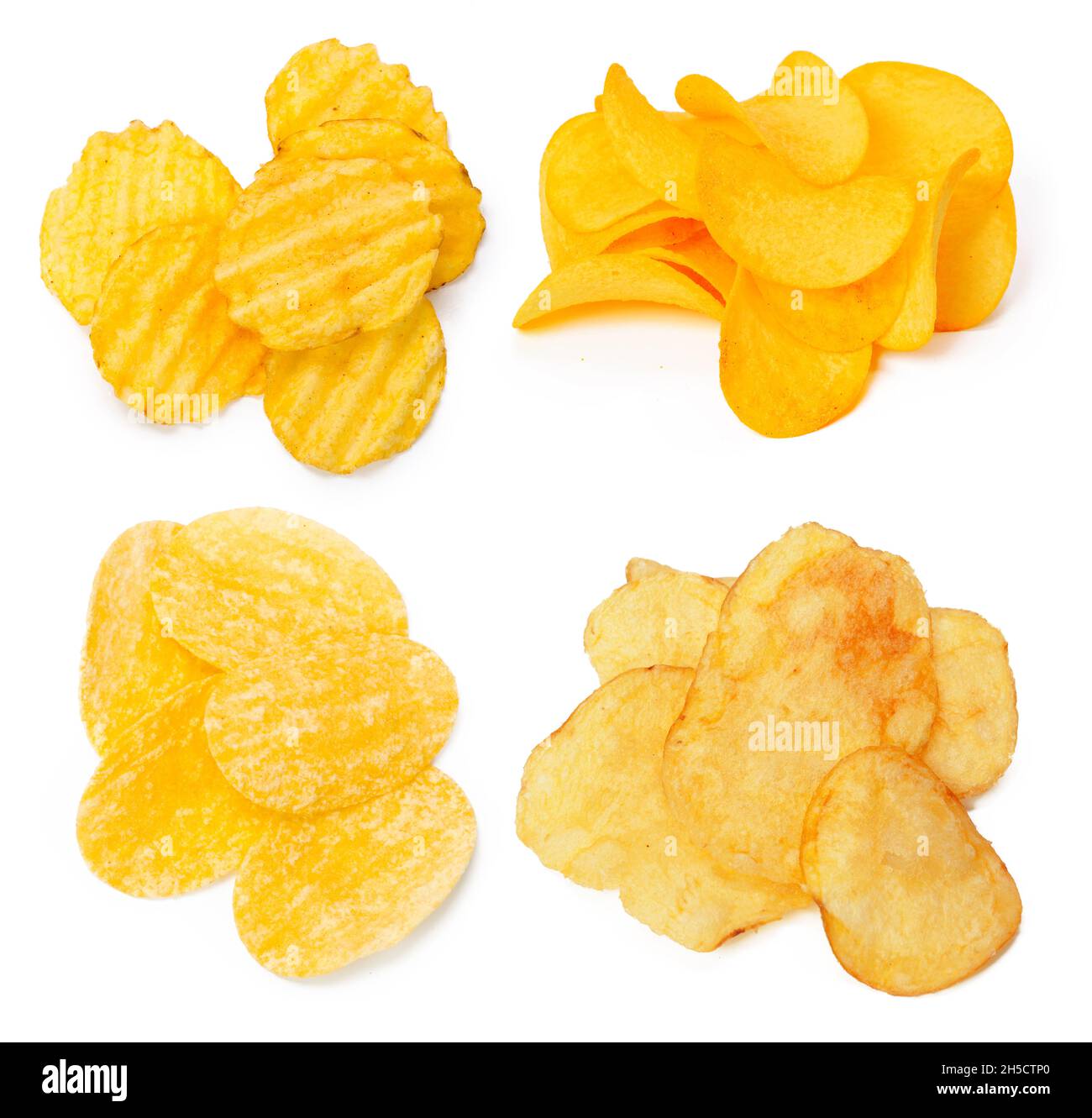 Snack collection isolated on white background collage Stock Photo - Alamy