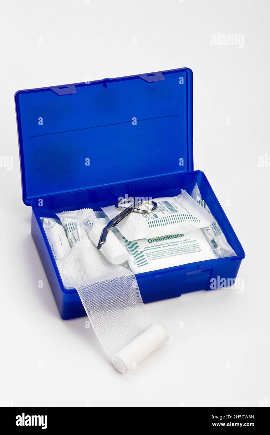 Open first aid box hi-res stock photography and images - Alamy