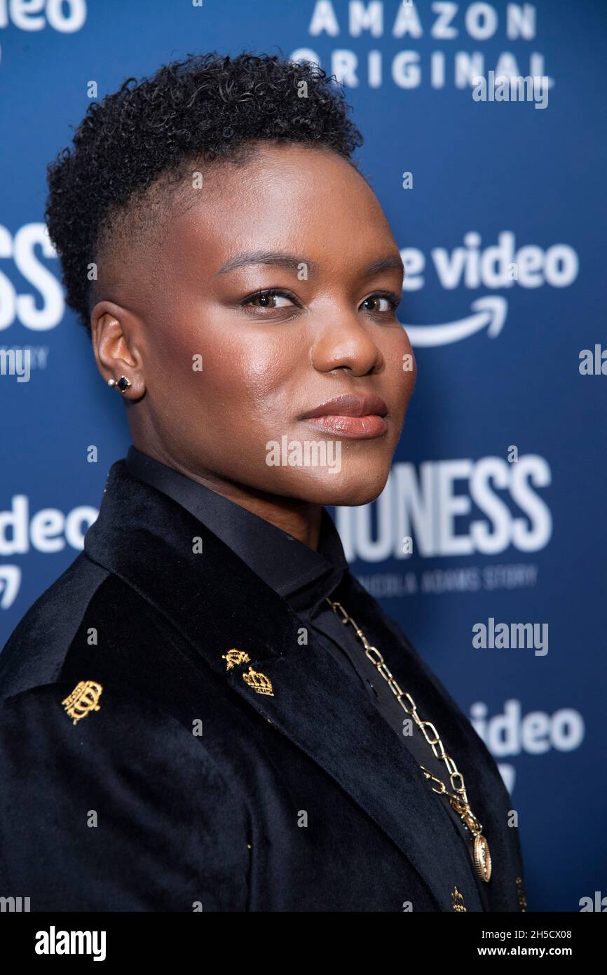 Nicola Adams attends the exclusive screening for Lioness: The Nicola ...
