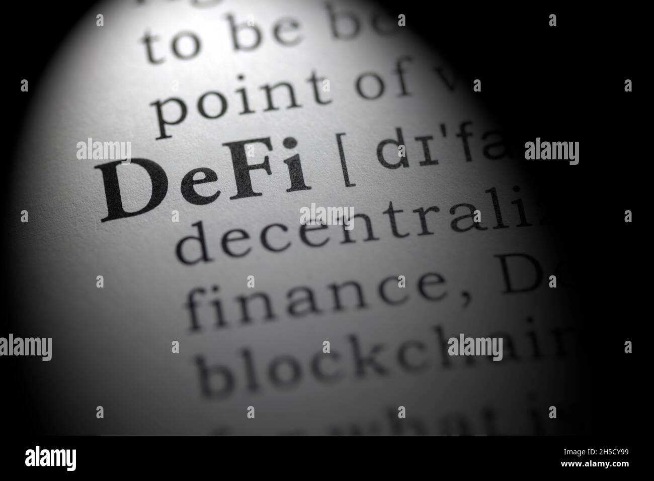 Fake Dictionary word, Dictionary definition of DeFi, Decentralized ...