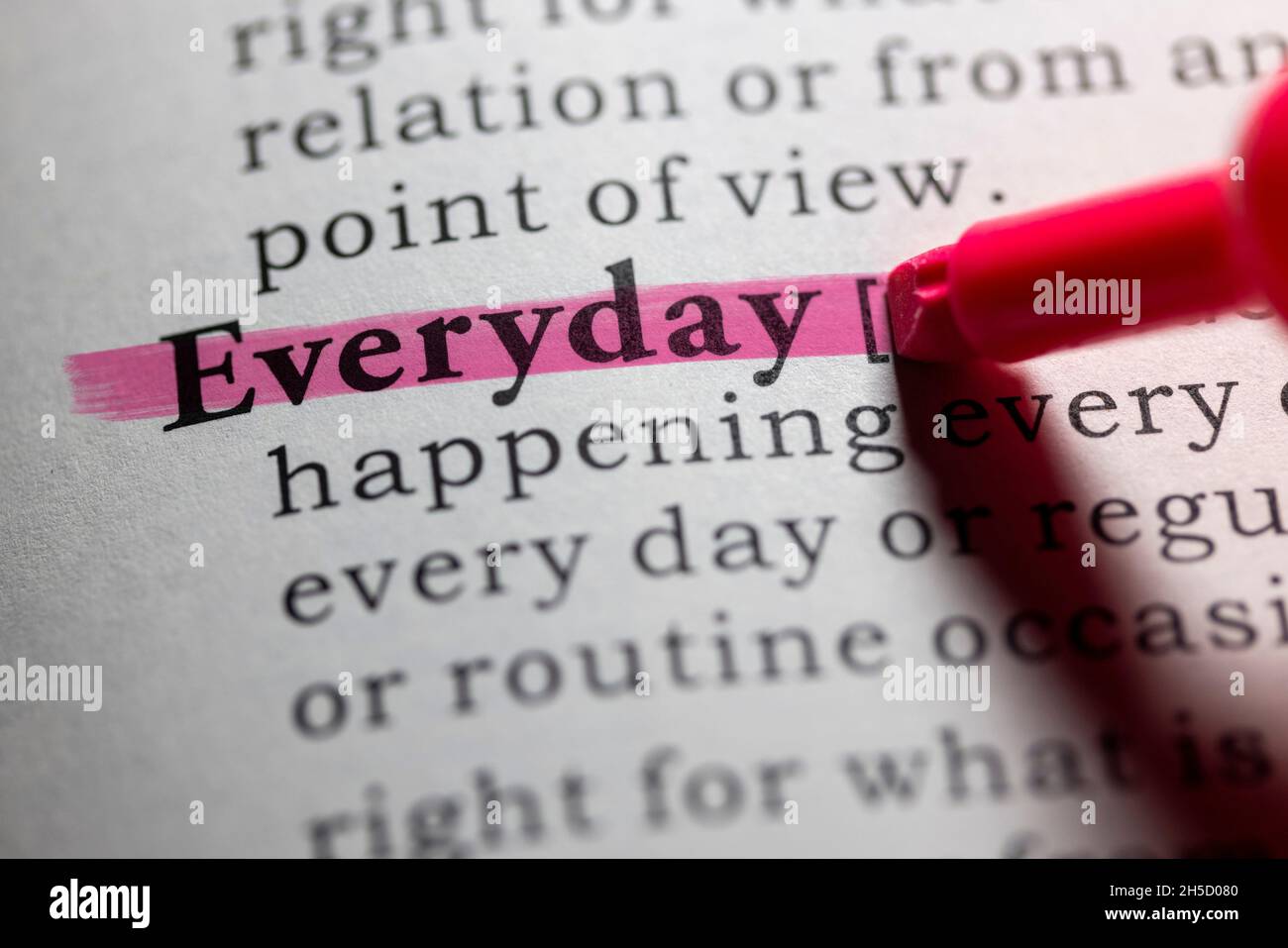 Every word hi-res stock photography and images - Alamy
