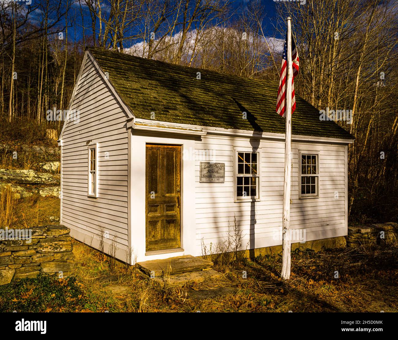 Geer Hill School Ledyard, Connecticut, USA Stock Photo - Alamy