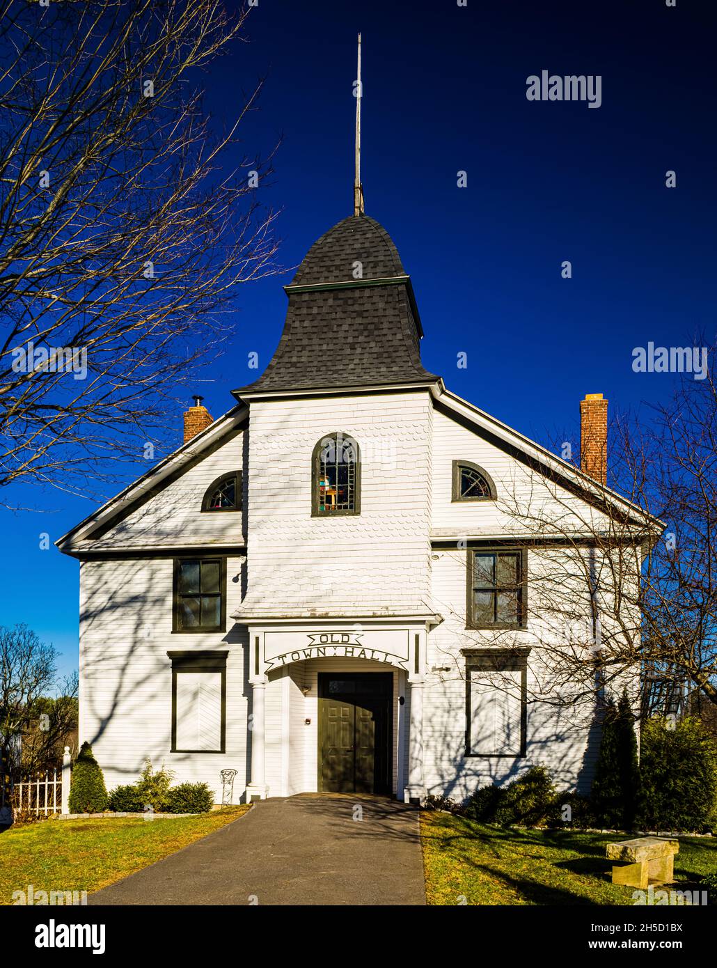 Old Town Hall Goshen Historic District Goshen, Connecticut, USA Stock ...