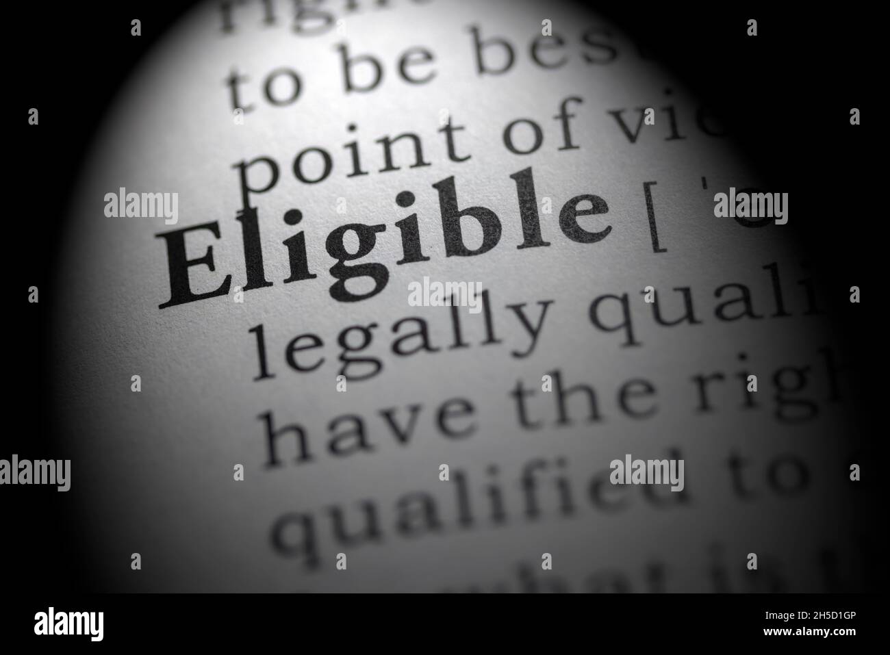 Eligible hi-res stock photography and images - Alamy