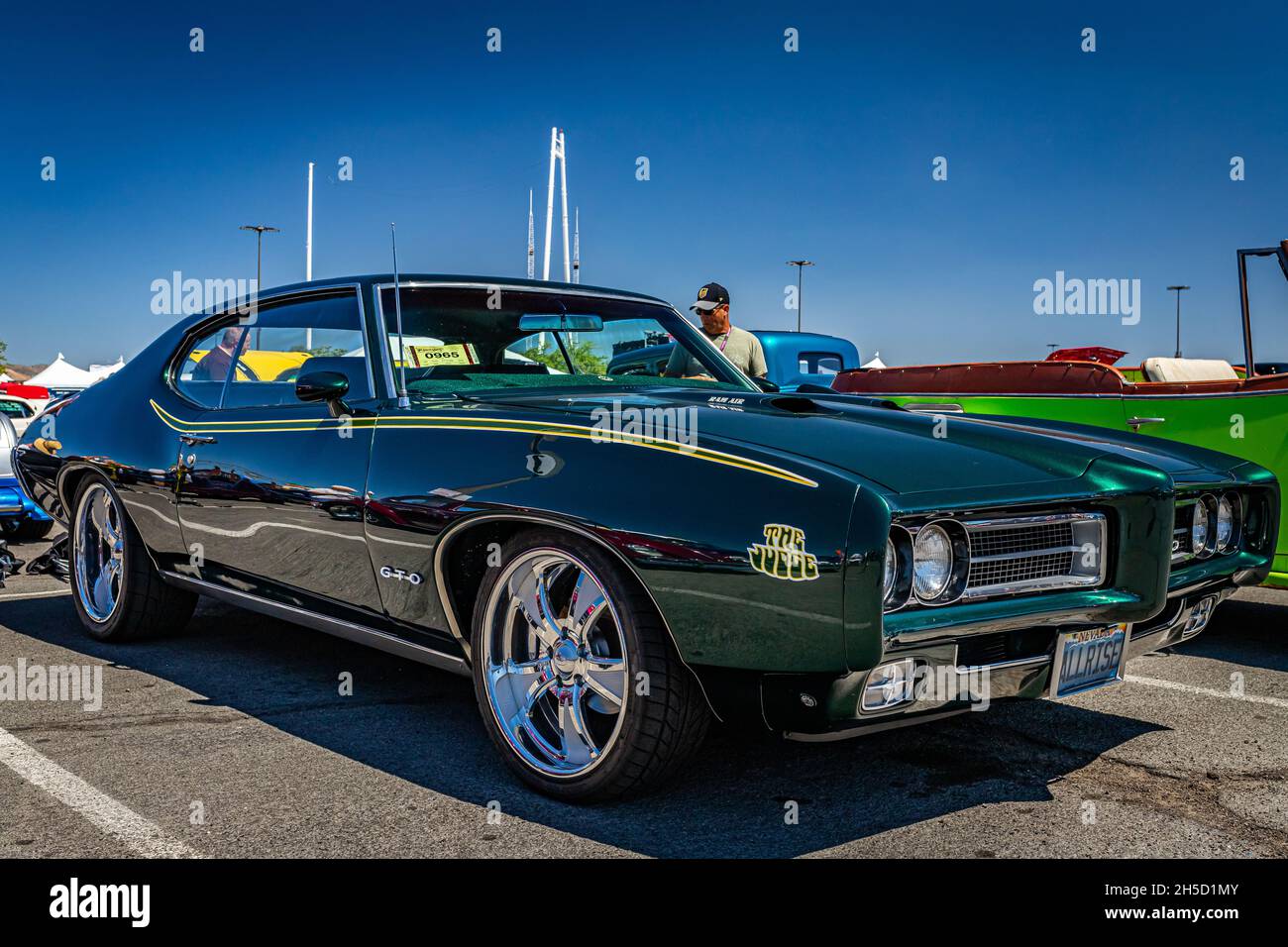 Reno, NV - August 5, 2021: 1969 Pontiac GTO The Judge Hardtop Coupe at ...