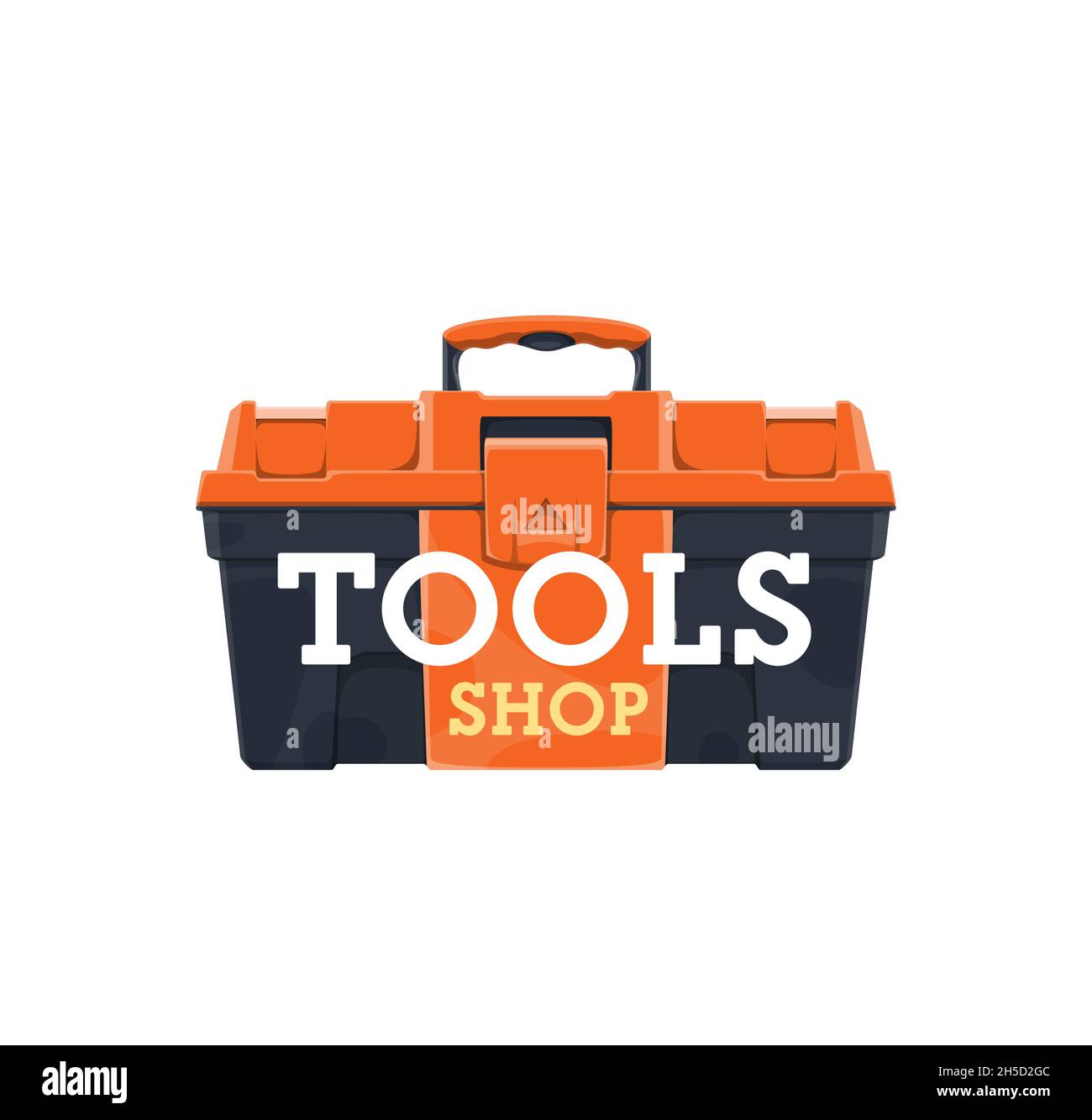 Toolbox icon. Construction worker, car and house repair, handicraft ...