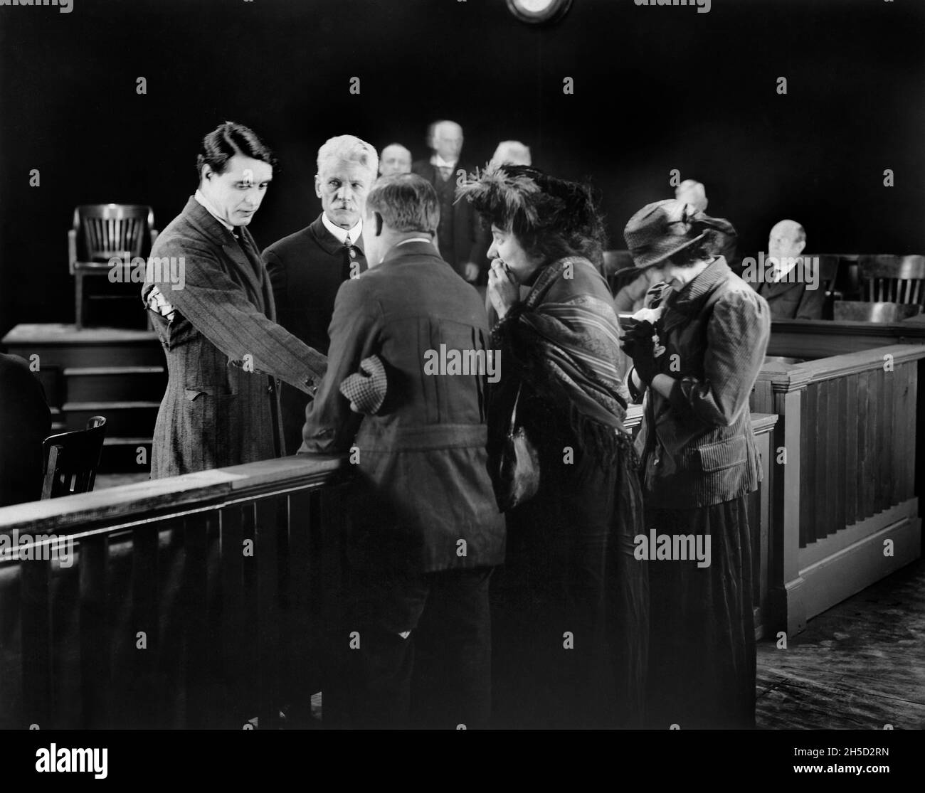 George Walsh (left), on-set of the Silent Film, "From Now On", Fox Film ...