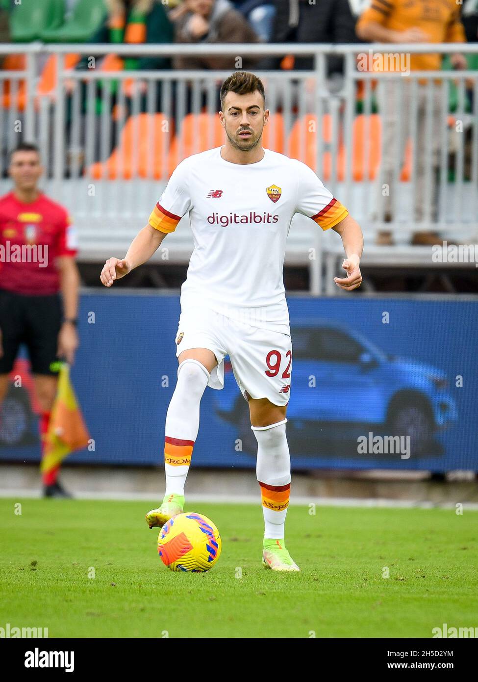 Pier Luigi Penzo stadium, Venice, Italy, November 07, 2021, Roma's ...