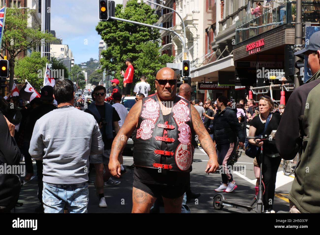 New zealand mongrel mob hi-res stock photography and images - Alamy