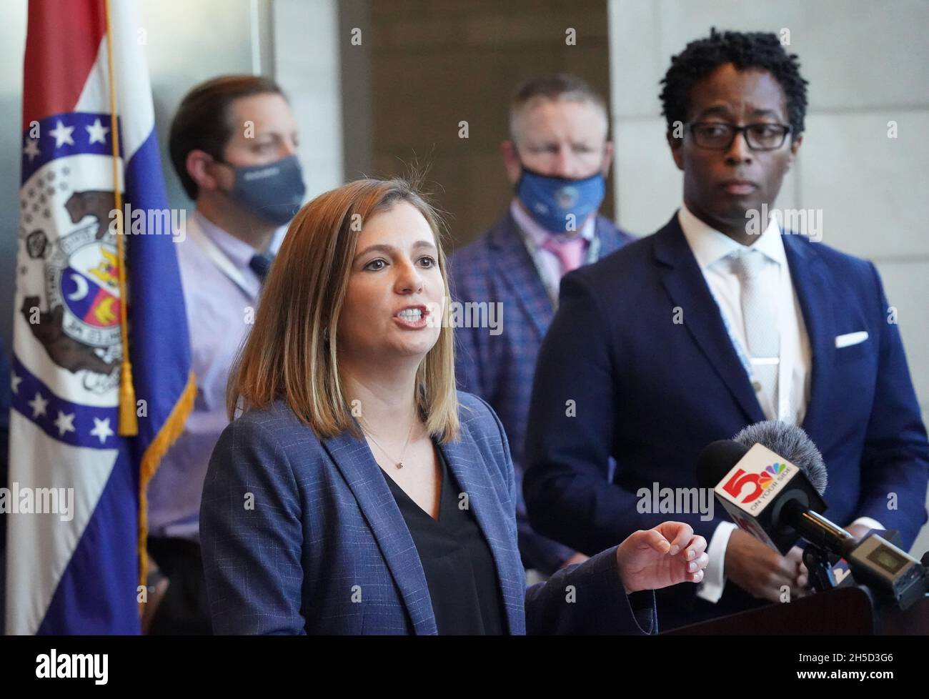 Clayton, United States. 08th Nov, 2021. St. Louis County Prosecuting ...