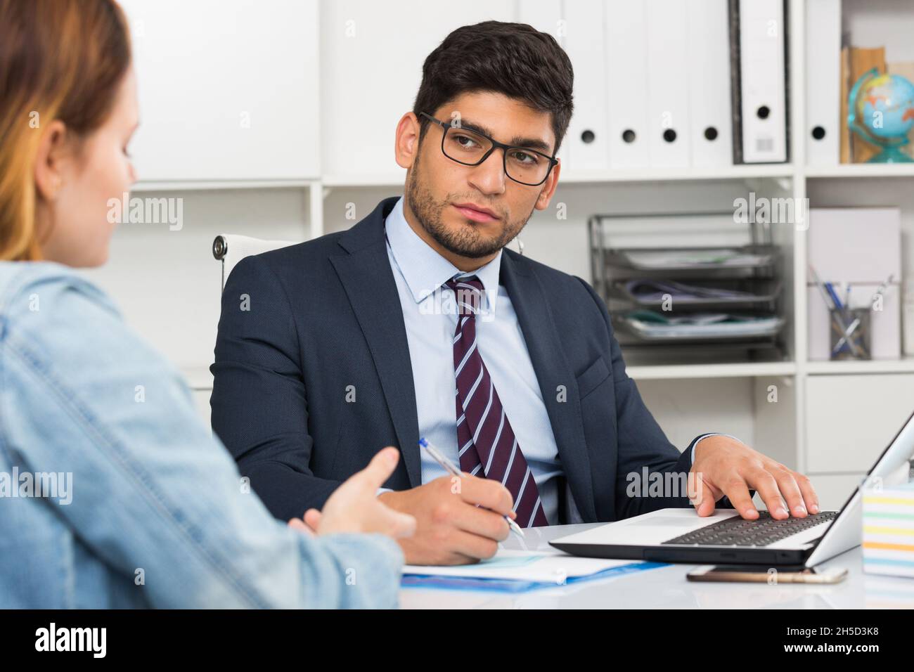 Workplace client hi-res stock photography and images - Alamy