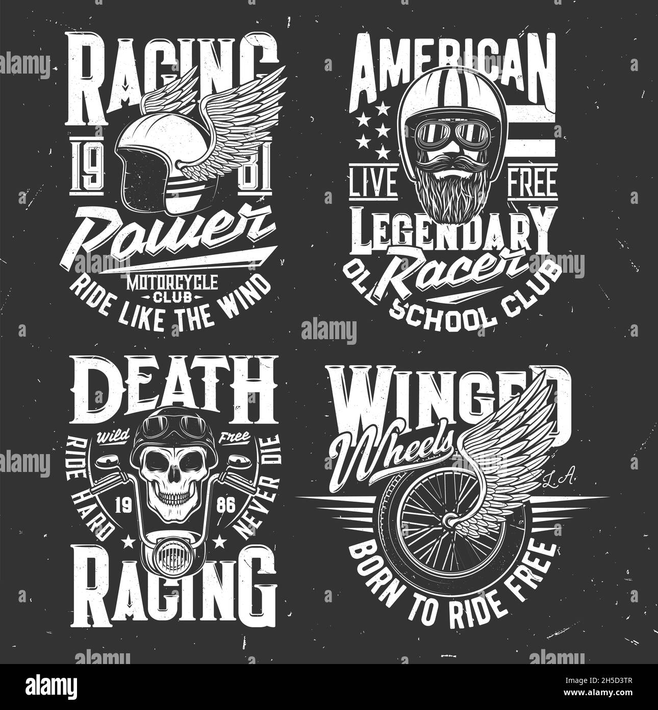 Rally or racing club and motorsport championship apparel design, vector ...