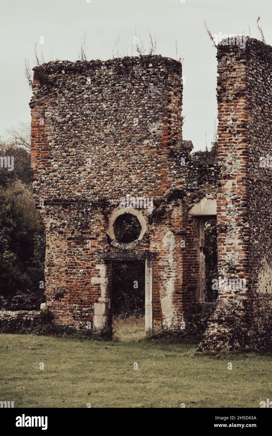 Ancient Roman ruins located in hertfordshire uk Stock Photo - Alamy