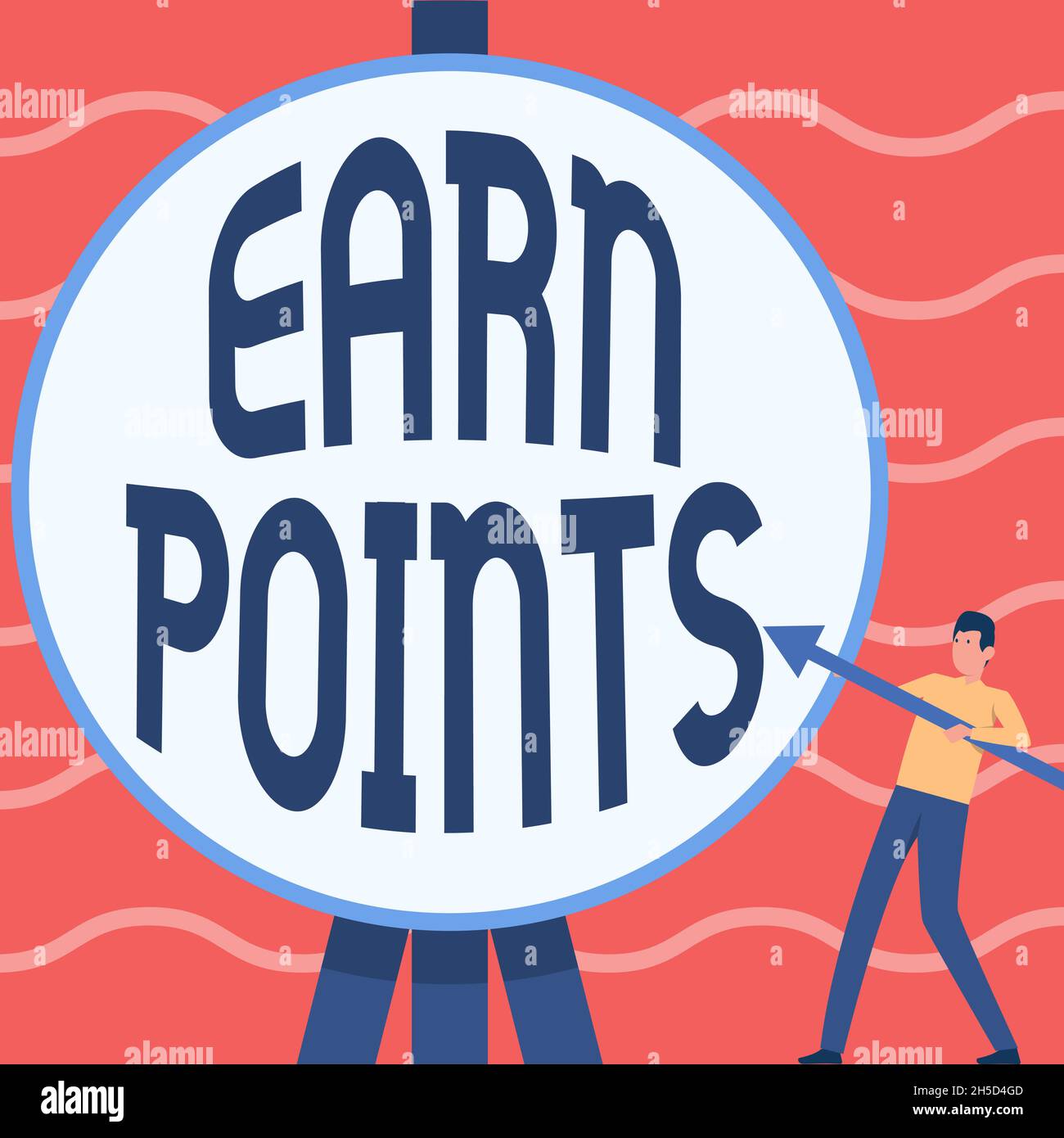 Conceptual display Earn Points. Business idea collecting scores in ...