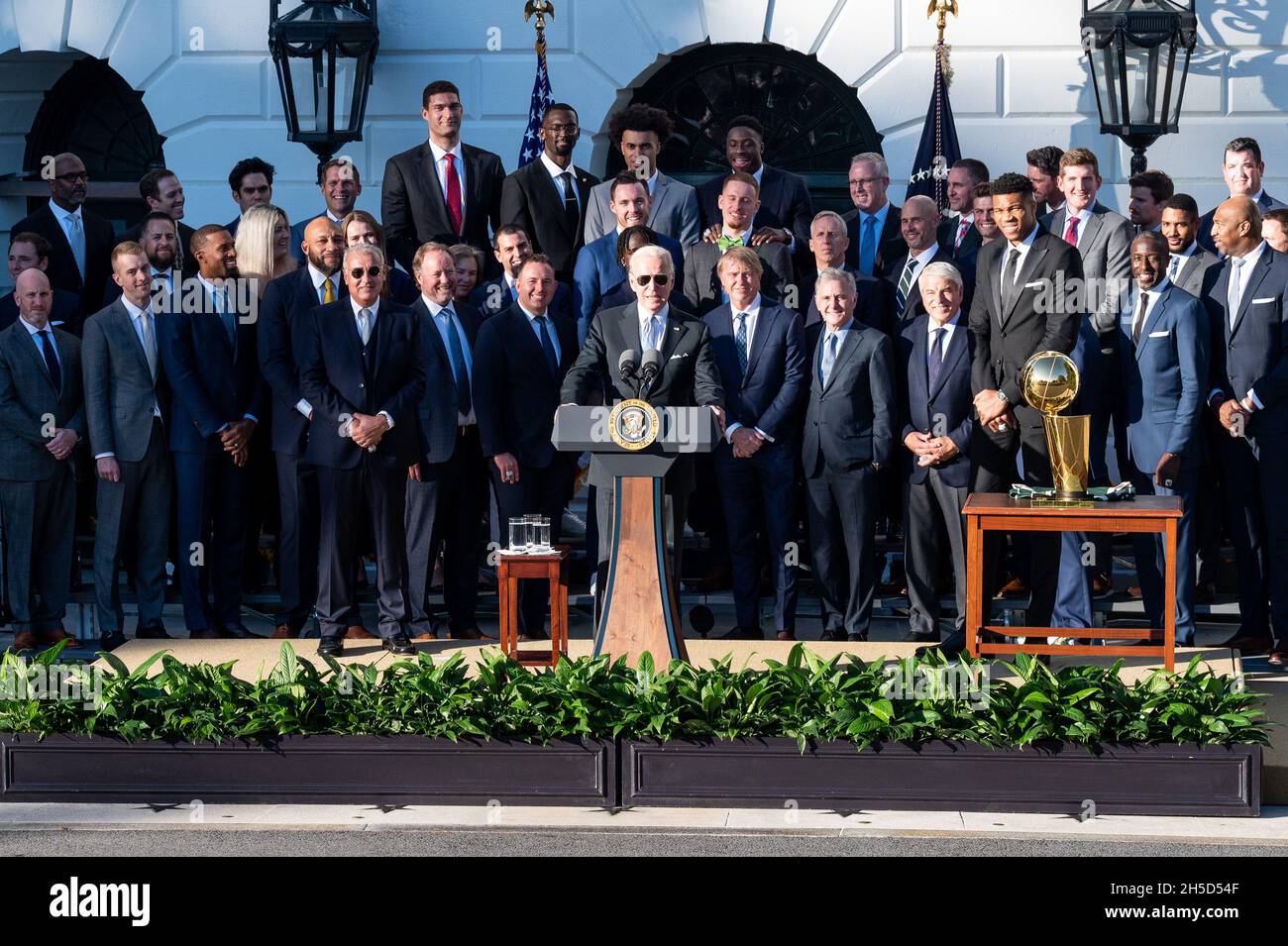 November 8, 2021 - Washington, DC, United States: President Joe Biden ...