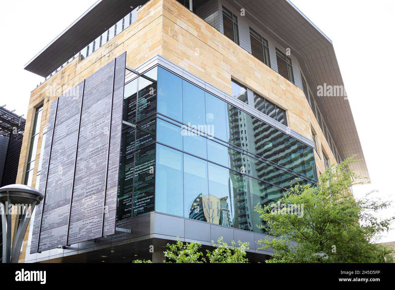 Austin Public City Library in Austin Texas Stock Photo - Alamy