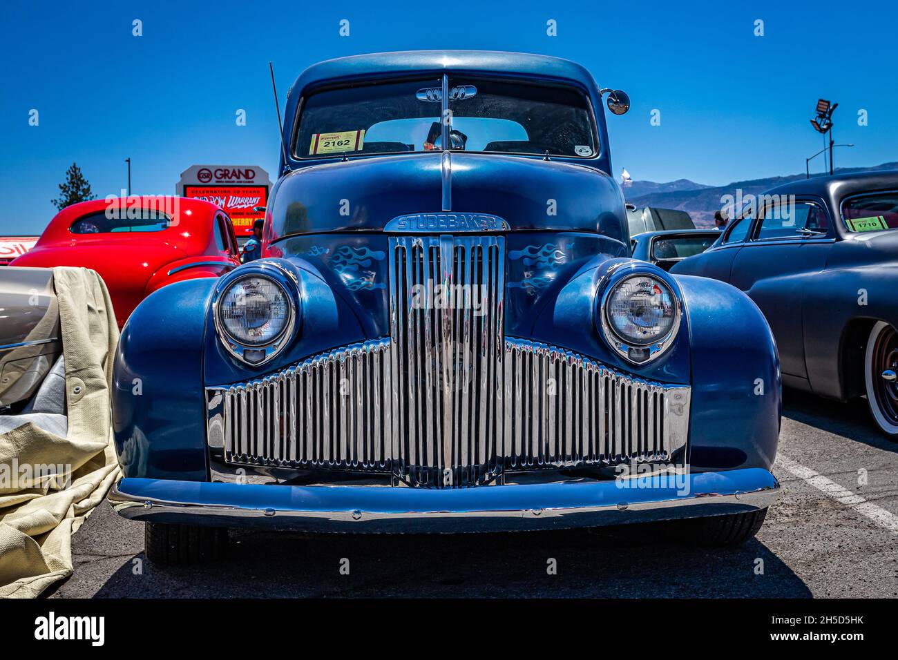Reno, NV - August 5, 2021: 1948 Studebaker M5 Pickup Truck at a local ...