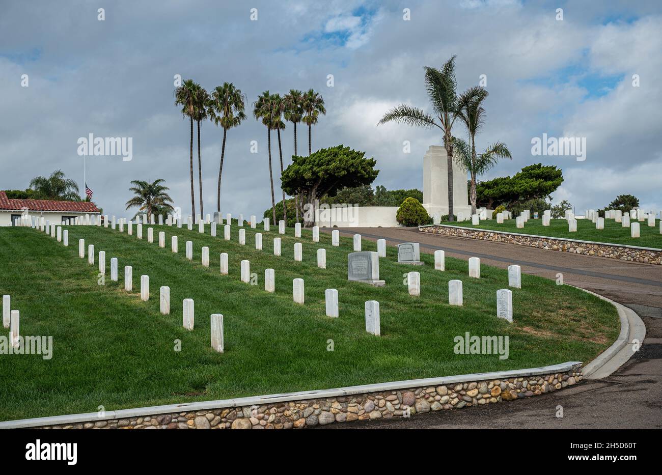 San Diego, California, USA - October 5, 2021: Fort Rosecrans National ...