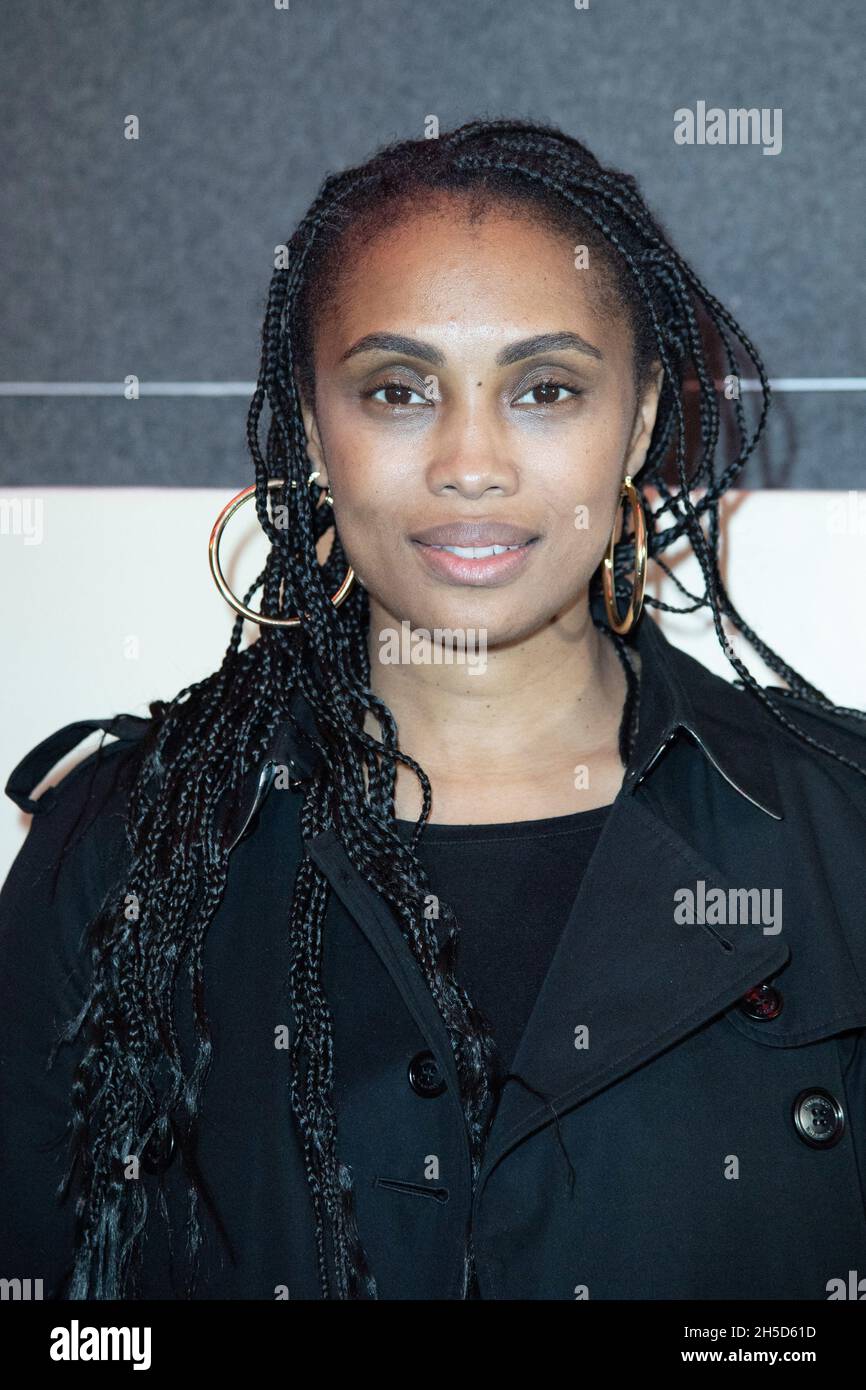 Imany attending the Marcher Sur L'Eau Premiere at the MK2 Odeon Cinema ...