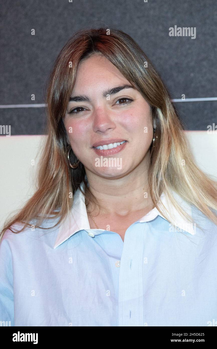 Alma attending the Marcher Sur L'Eau Premiere at the MK2 Odeon Cinema ...