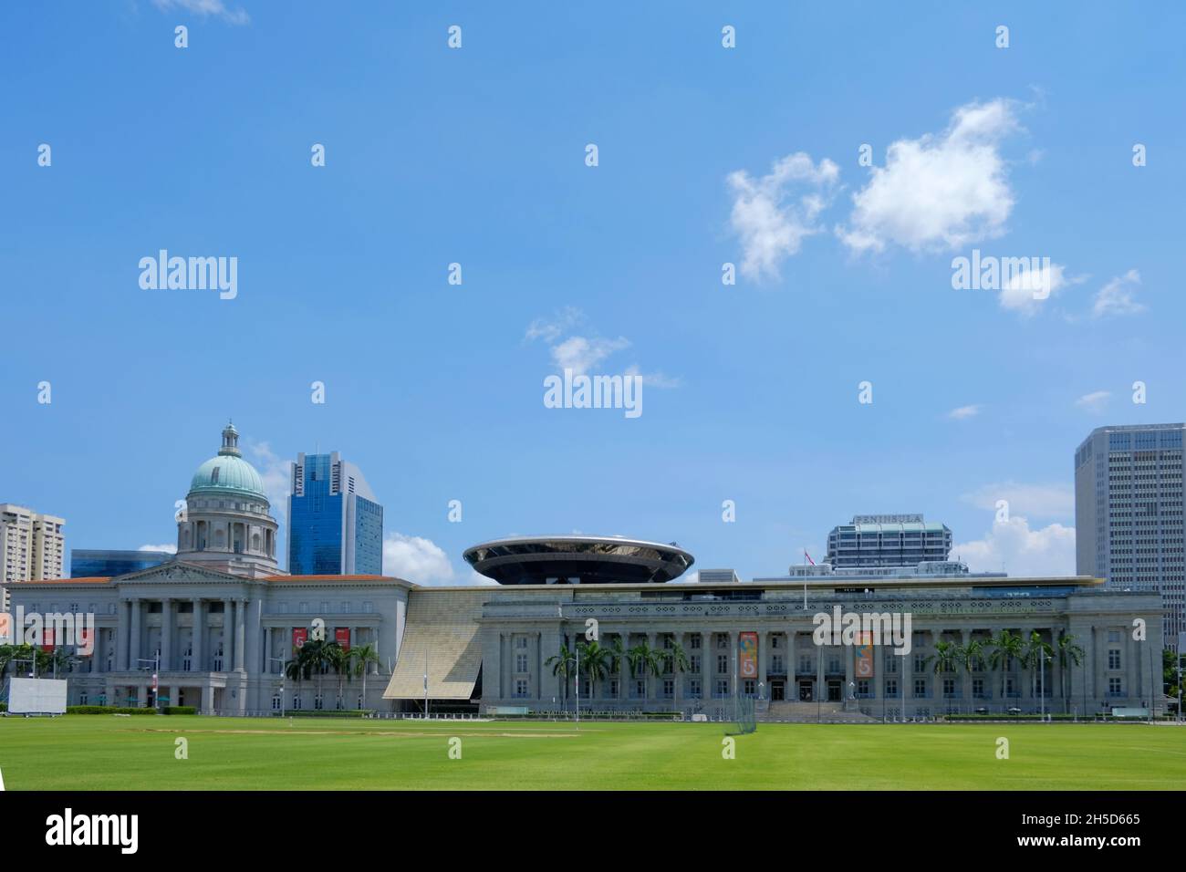 National Gallery Singapore, an art museum in Civic District, from ...
