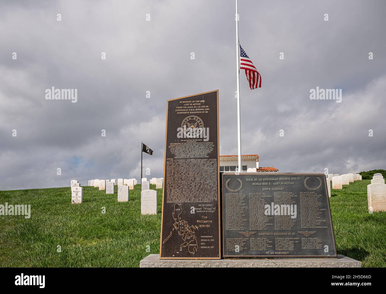San Diego, California, USA - October 5, 2021: Fort Rosecrans National ...
