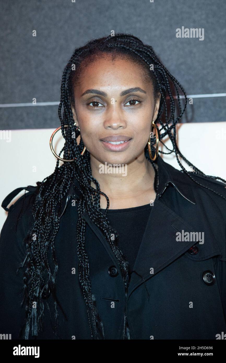 Imany attending the Marcher Sur L'Eau Premiere at the MK2 Odeon Cinema ...