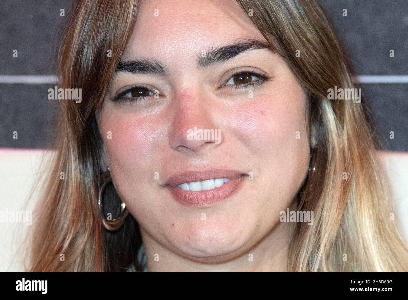 Alma attending the Marcher Sur L'Eau Premiere at the MK2 Odeon Cinema ...