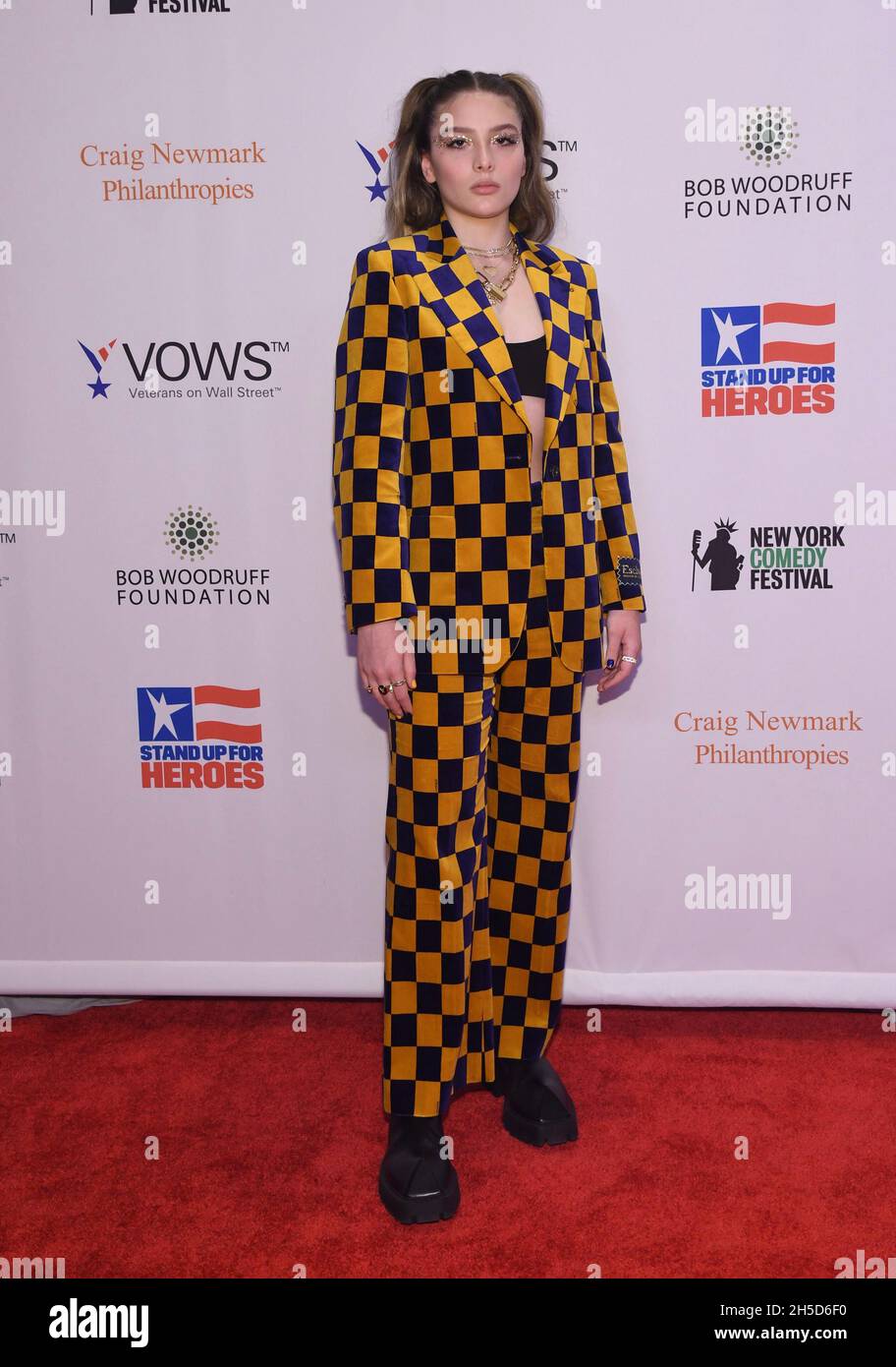 New York, NY, USA. 8th Nov, 2021. Grace Gaustad at the 15th Annual ...