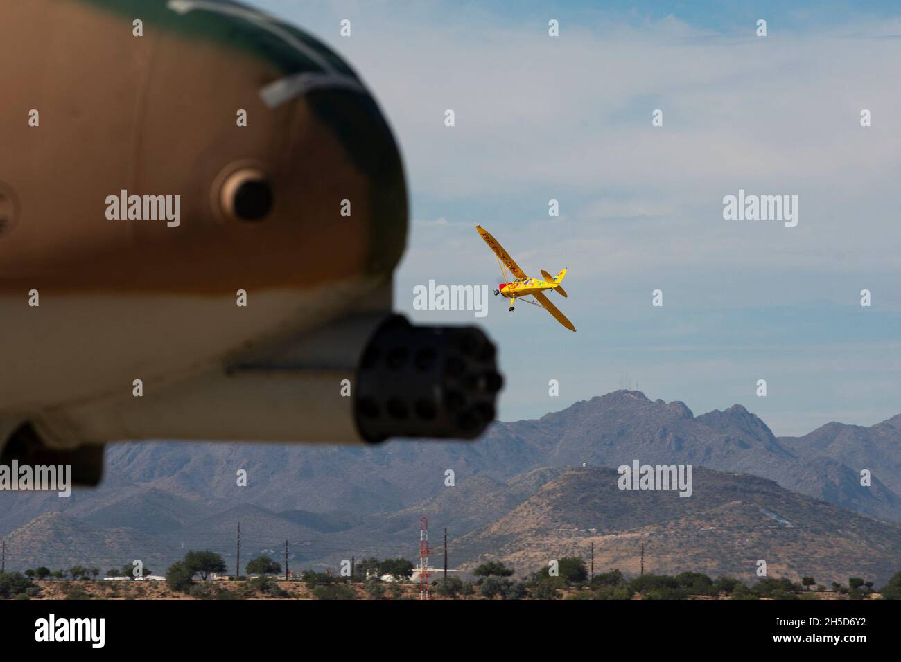 Kent Pietsch pilots a jelly bean-decorated 1942 Interstate Cadet ...