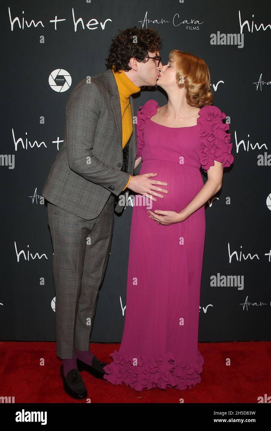 Los Angeles, Ca. 8th Nov, 2021. Cristina Spruell and Zachary Poole at ...
