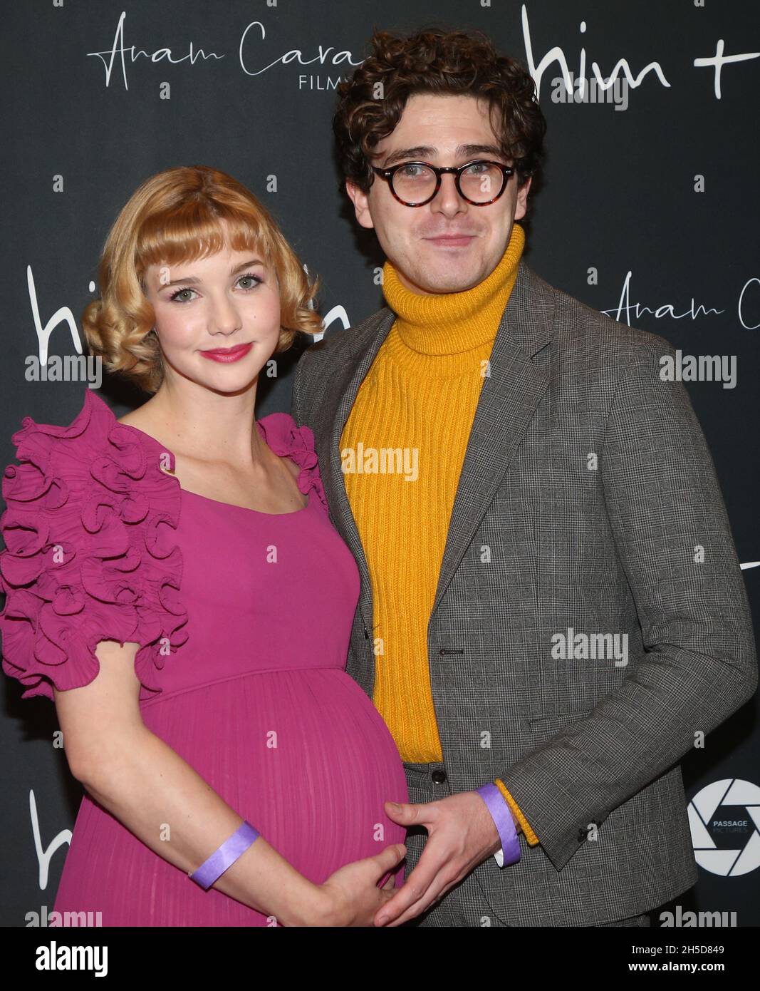 Los Angeles, Ca. 8th Nov, 2021. Cristina Spruell and Zachary Poole at ...