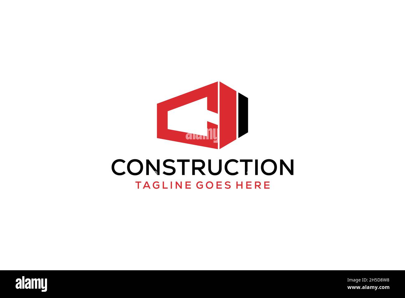 Letter C for Real Estate Remodeling Logo. Construction Architecture ...