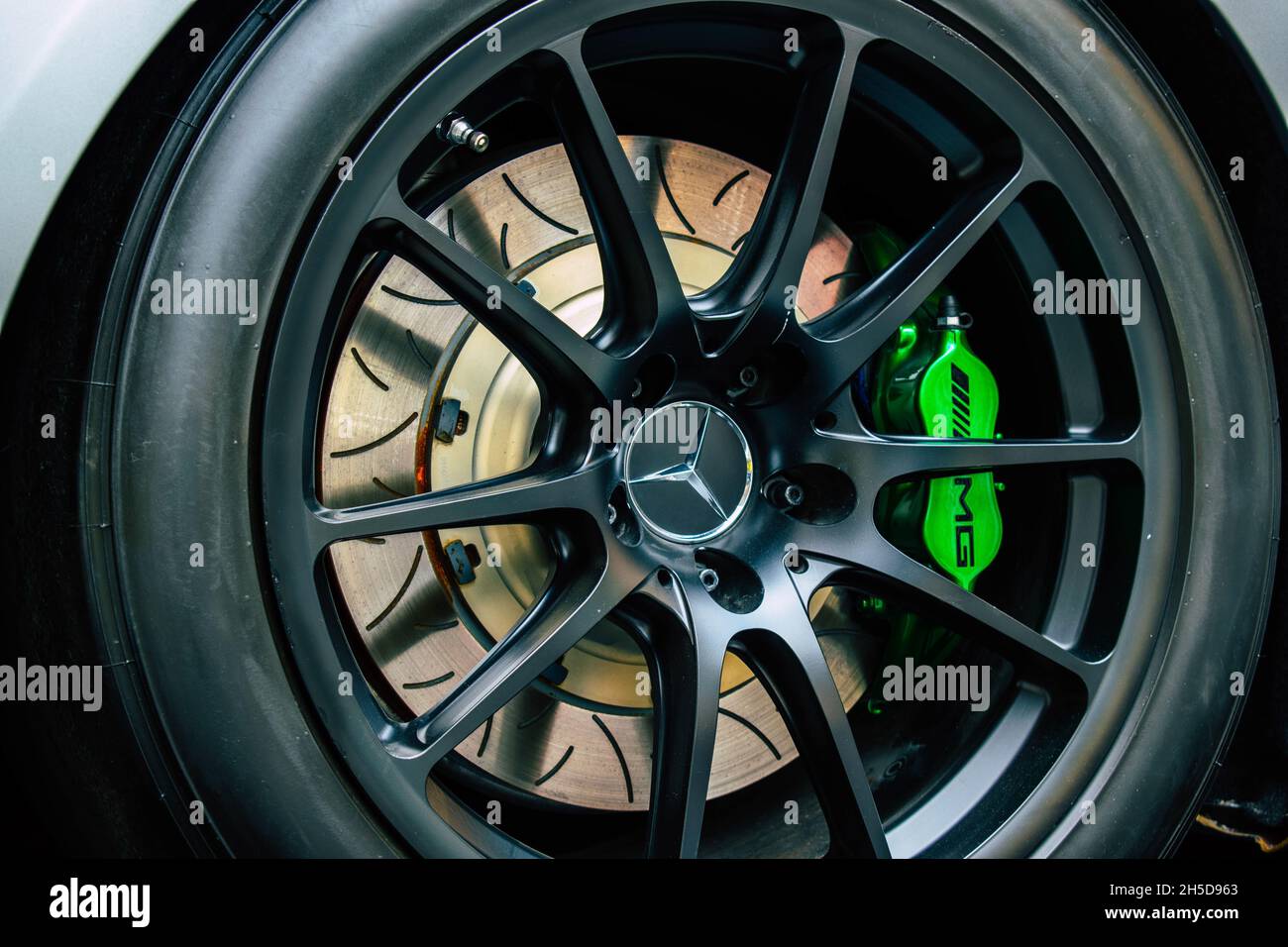 some great tuning car parts Stock Photo - Alamy