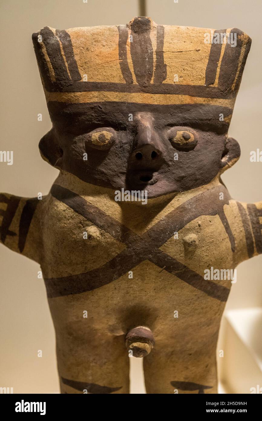 pre-Columbian ceramics,Chancay culture (1200 to 1470 AC). ,Lima, Peru ...