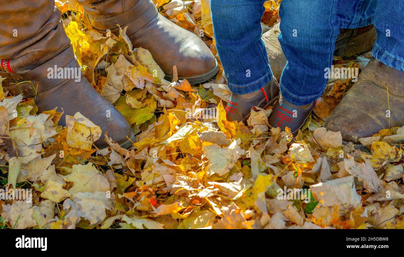 Family boots hi-res stock photography and images - Alamy