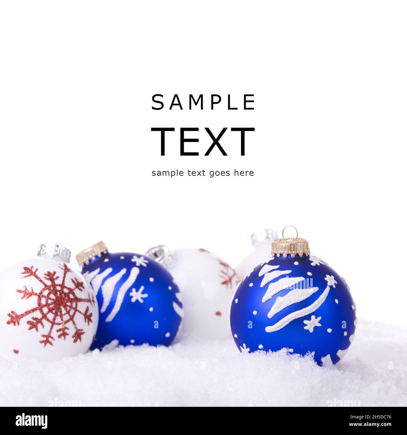 Christmas over white Stock Photo - Alamy