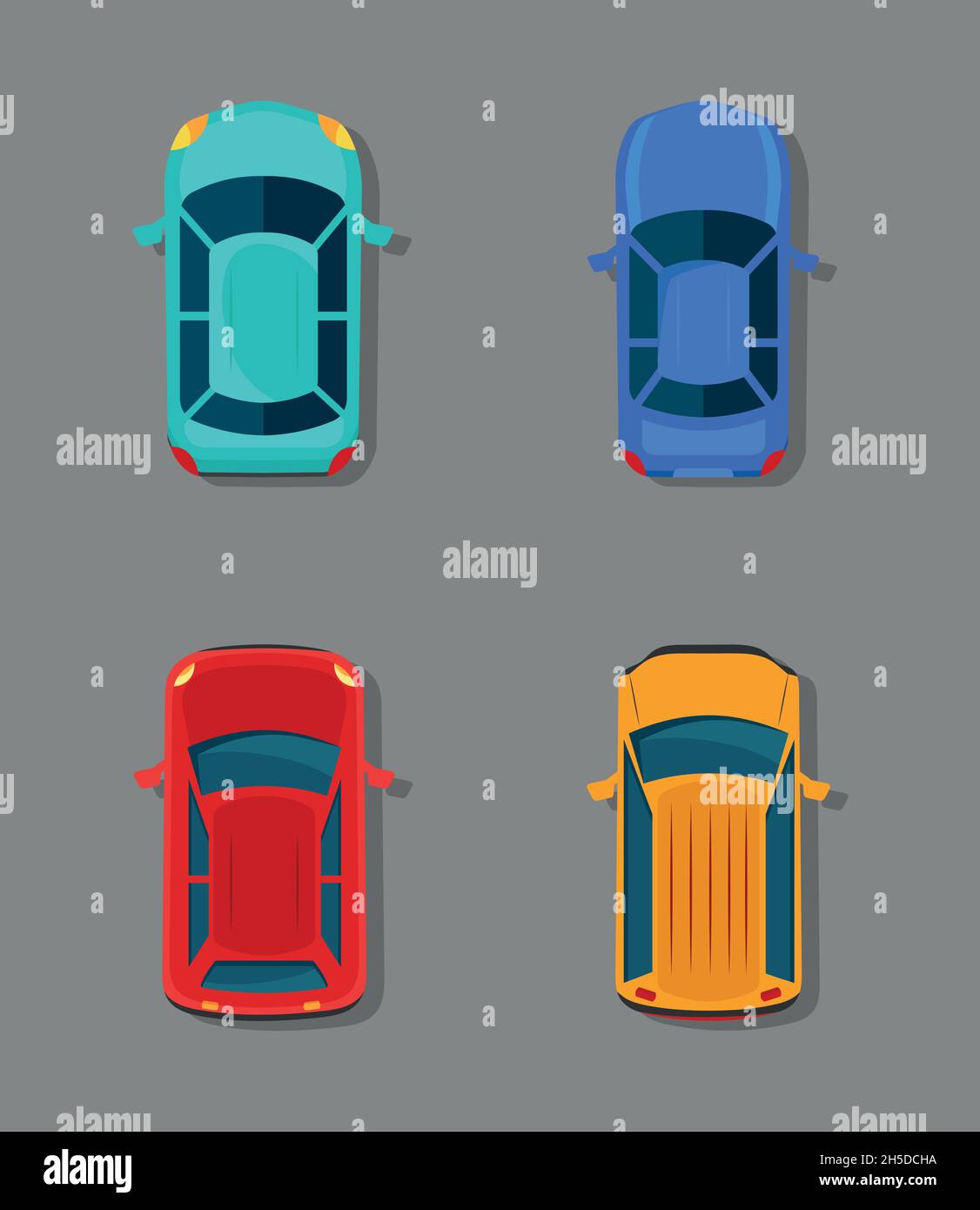 Parking positions Stock Vector Images - Alamy
