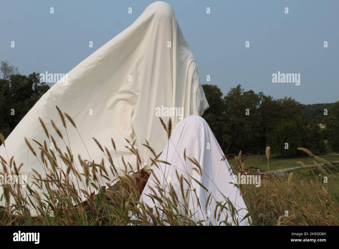 Photoshoot with ghosts with undisclosed identities Stock Photo - Alamy