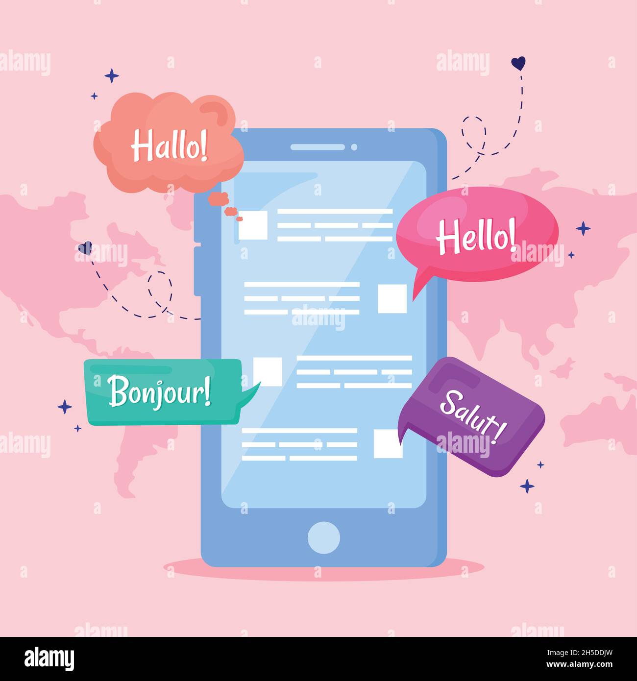 Salut Stock Vector Images - Alamy