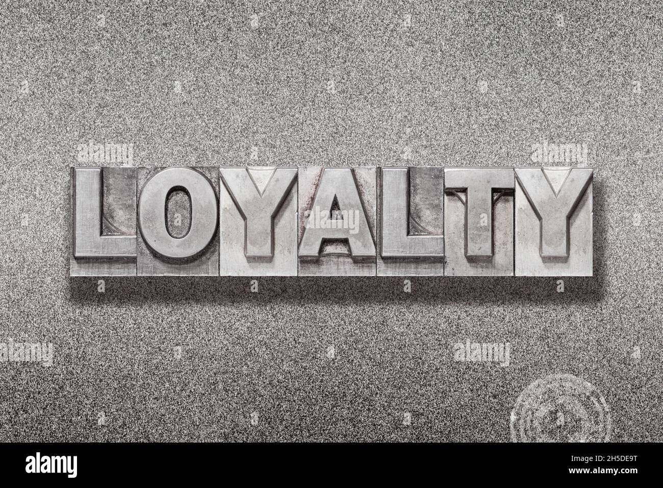 Word loyalty hi-res stock photography and images - Alamy