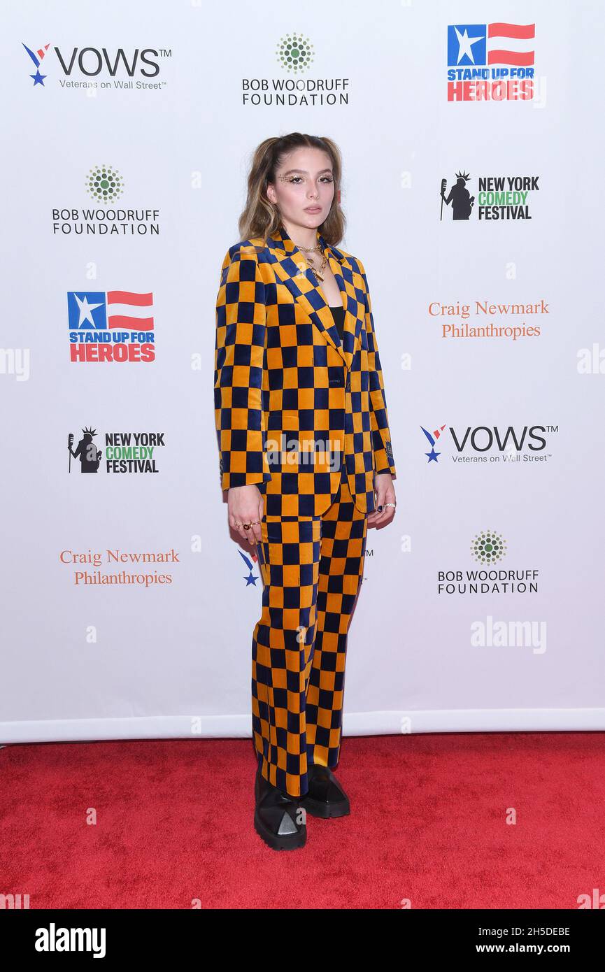 New York, USA. 08th Nov, 2021. Grace Gaustad attends the 15th Annual ...