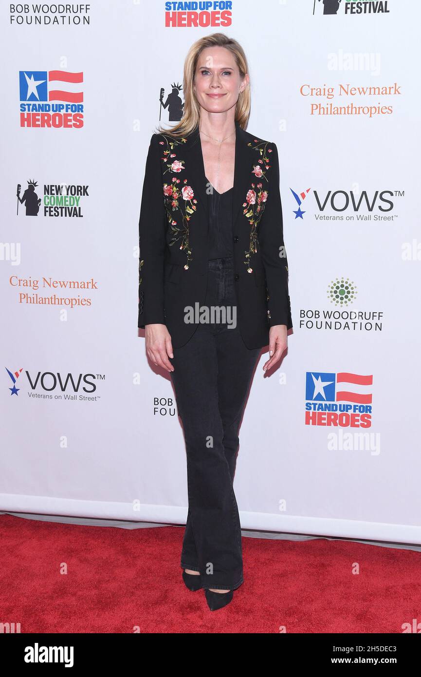 Stephanie March attends the 15th Annual Stand Up For Heroes (Bob ...