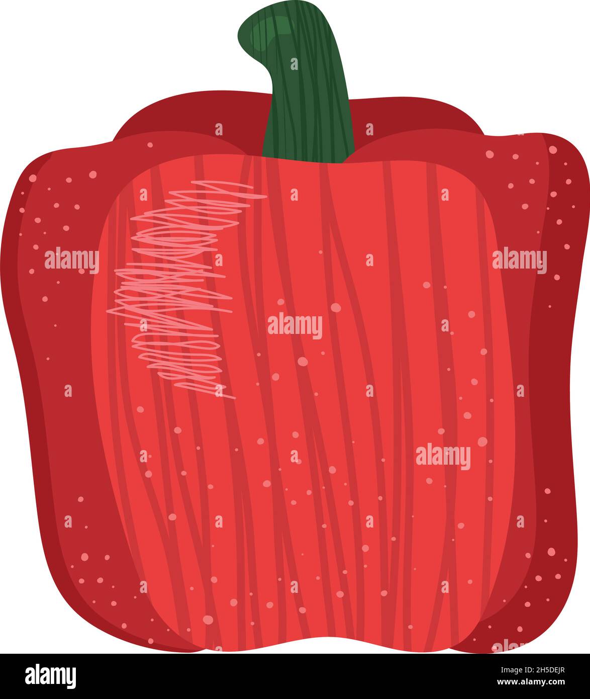 fresh pepper vegetable Stock Vector Image & Art - Alamy