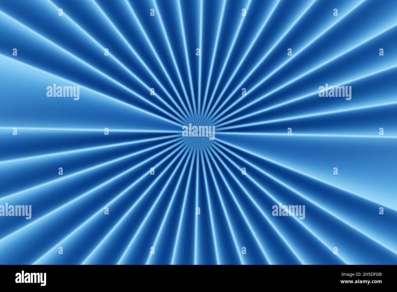 Green infinite round tunnel of shining lines . 3d rendering, glowing ...