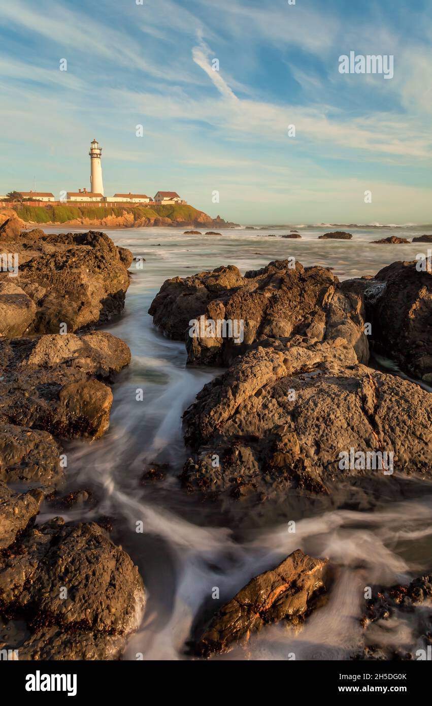 Pigeon Point Lighthouse at Pigeon Point Light Station State Historic ...