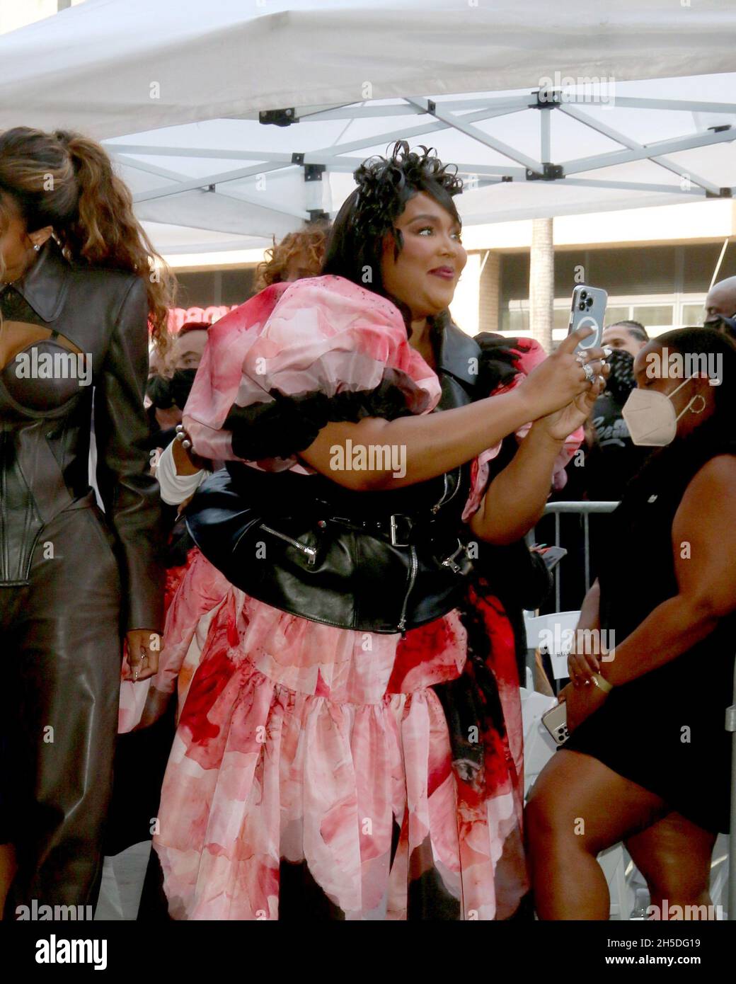 Los Angeles, CA. 8th Nov, 2021. Lizzo at a public appearance for Star ...