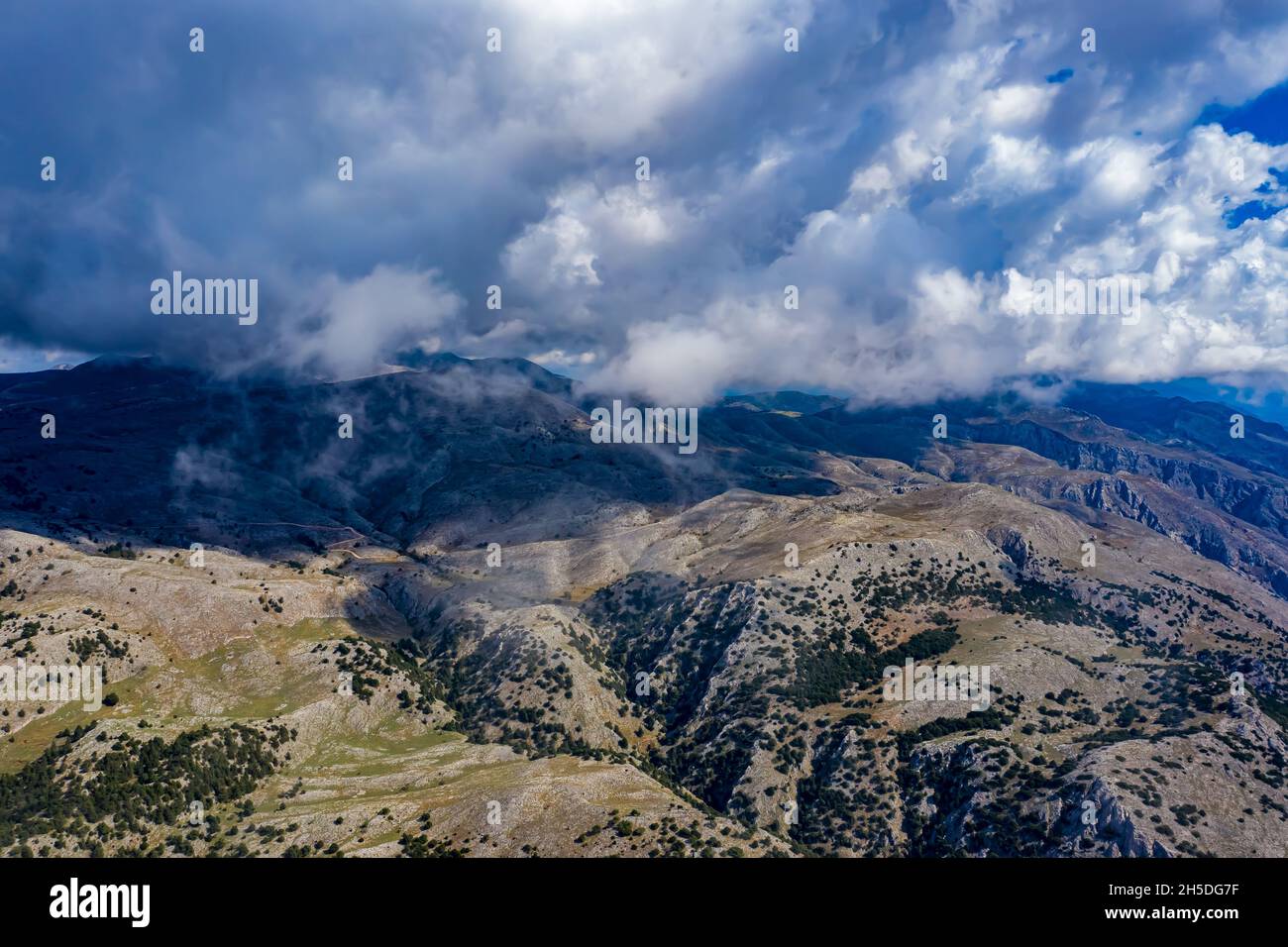 Kreta aus der Luft | Crete from above Stock Photo - Alamy
