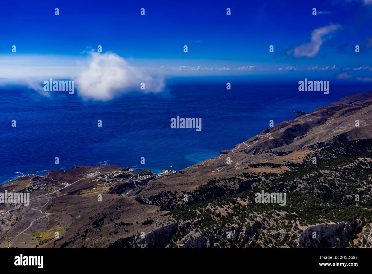 Kreta aus der Luft | Crete from above Stock Photo - Alamy