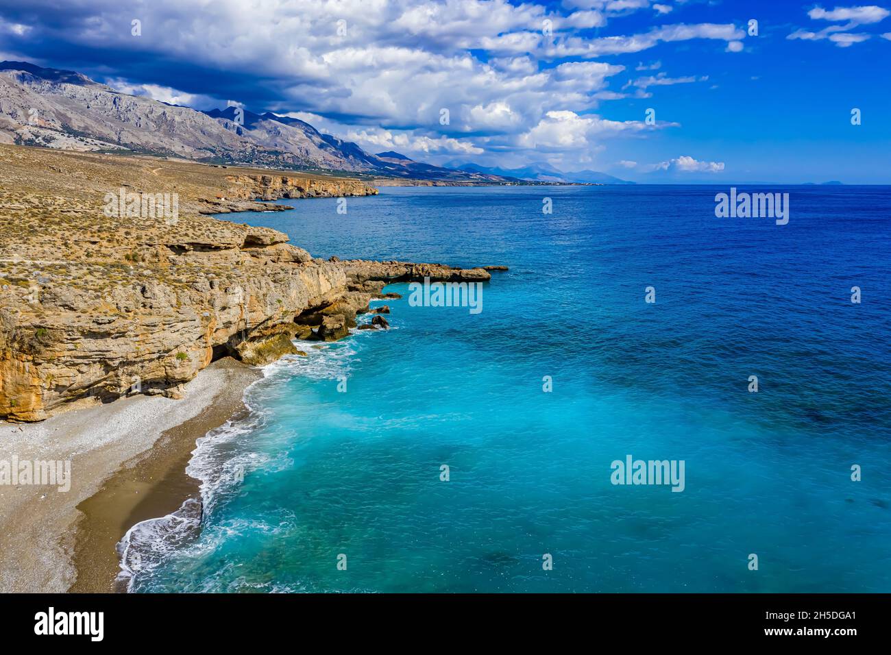 Kreta aus der Luft | Crete from above Stock Photo - Alamy